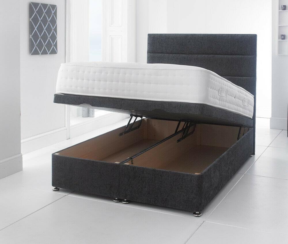 Rio Horizontal Panel Divan Ottoman Bed Frame